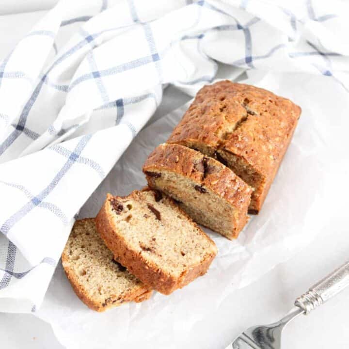 Easy Banana Bread Recipe with Brazil Nuts and Dark Chocolate • Kitchenlicious